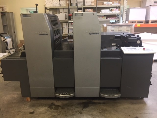 2 color Used Heidelberg Speedmaster SM 52 2 year 2002 | PressCity