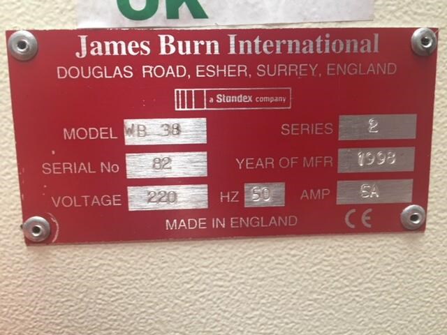 Used James Burn Beta Doc WB38 year 1998 | PressCity