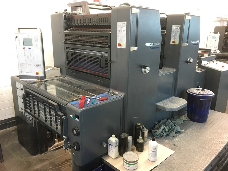 2 color Used Heidelberg Printmaster 74-2 year 2004 | PressCity