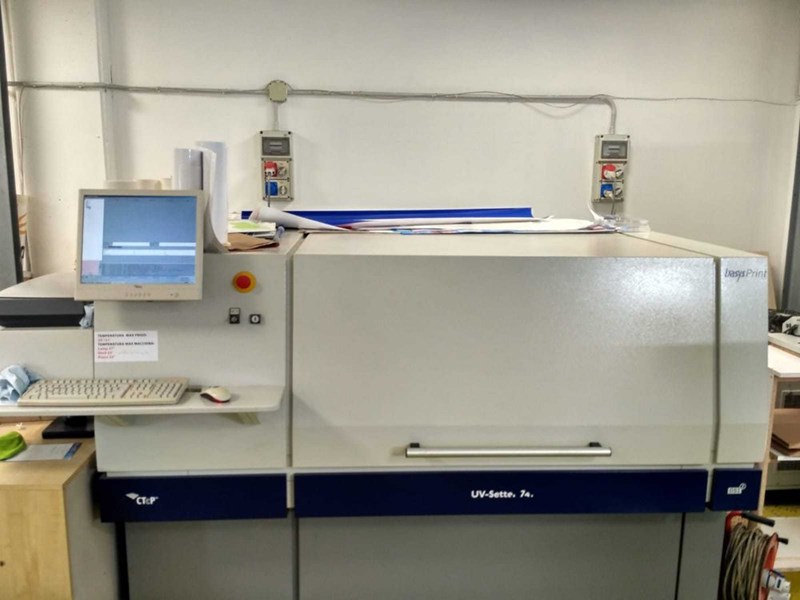 Used BasysPrint UV Setter 742 year 2005 | PressCity