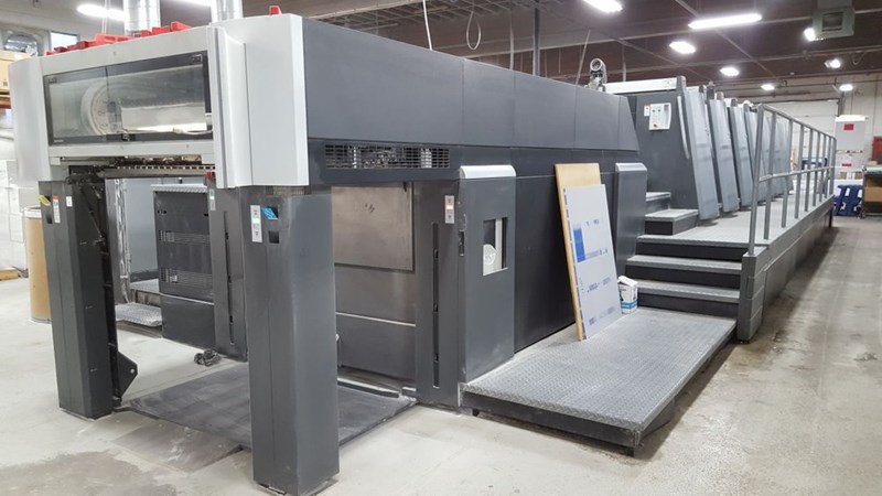 6 color Used Heidelberg Speedmaster XL 105 6+L year 2008 | PressCity