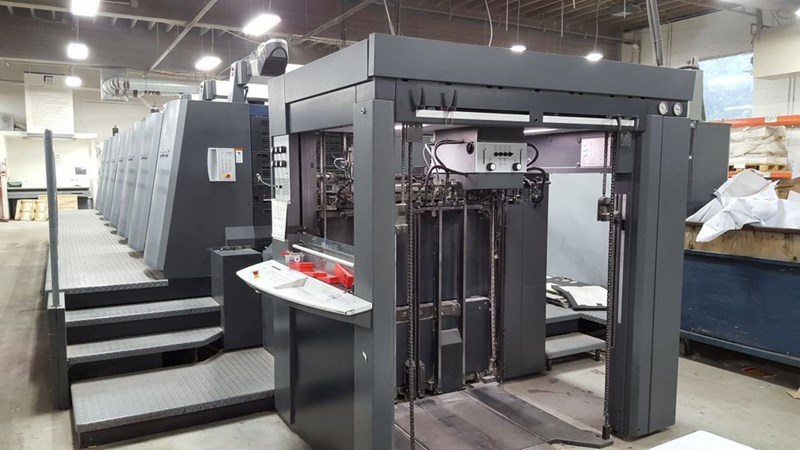 6 color Used Heidelberg Speedmaster XL 105 6+L year 2008 | PressCity