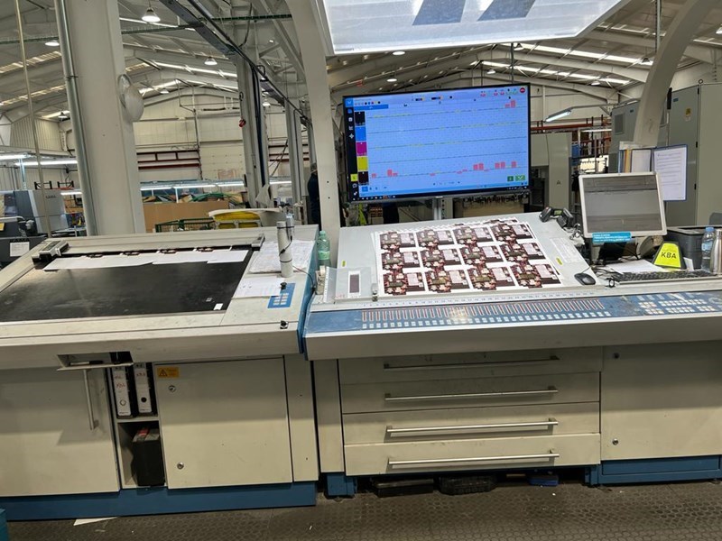 8 color Gebraucht KBA Rapida 105 SIS-8+LTTL CX ALV2 HYBRID year 2006 ...