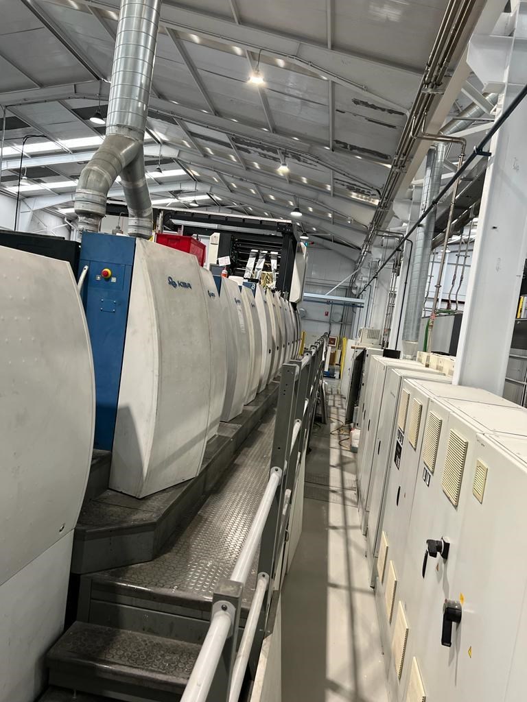 8 color Used KBA Rapida 105 SIS-8+LTTL CX ALV2 HYBRID year 2006 | PressCity