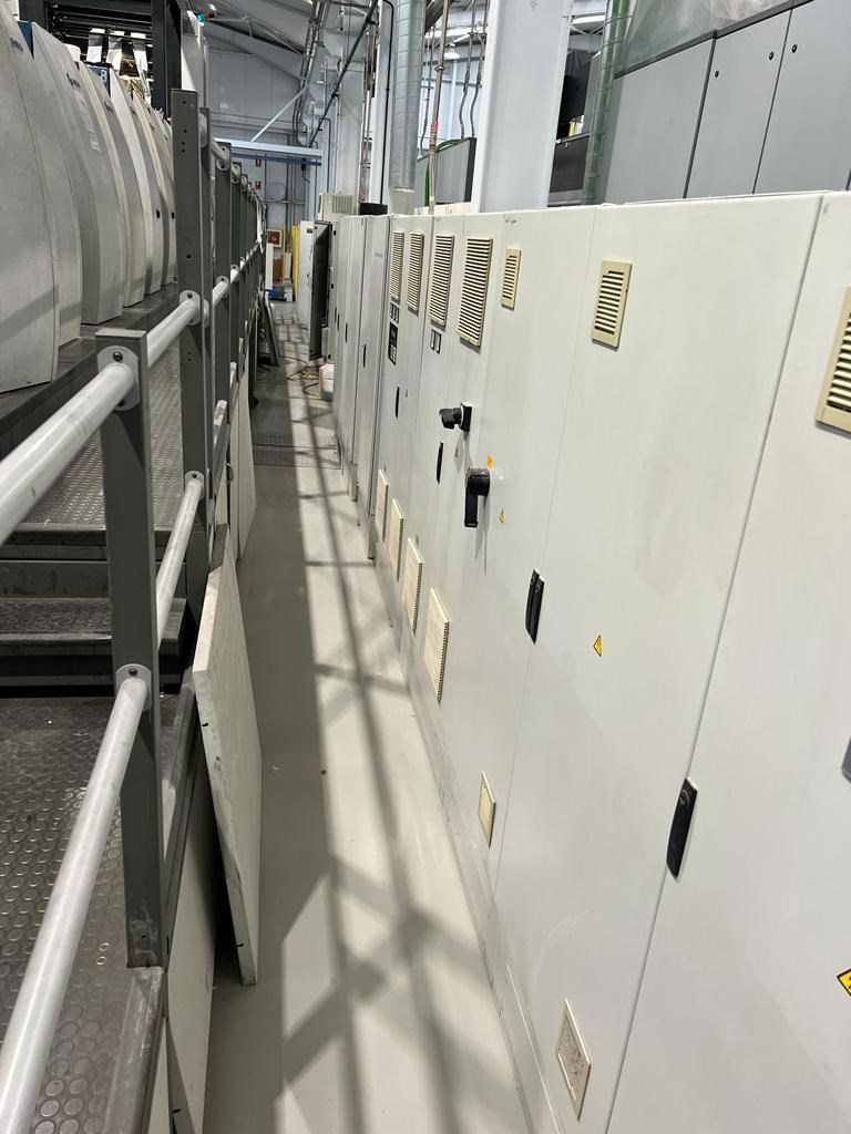 8 color Gebraucht KBA Rapida 105 SIS-8+LTTL CX ALV2 HYBRID year 2006 ...