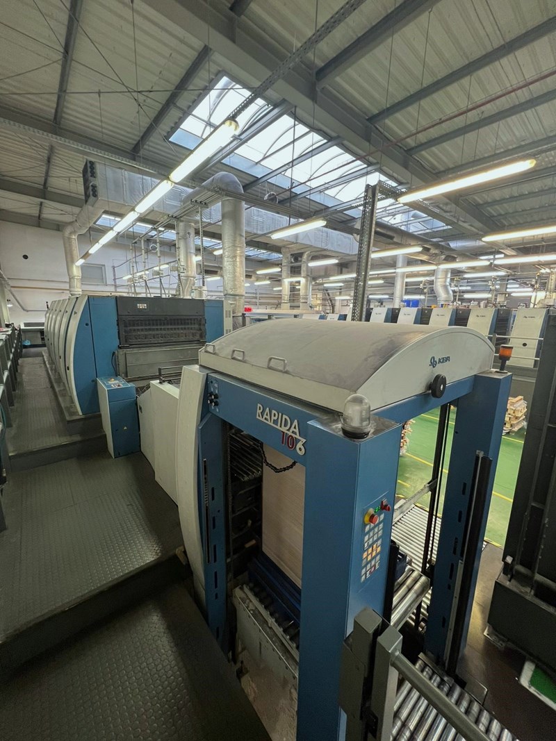 6 color Used KBA Rapida 106 SIS-6+L CX ALV2 FAPC year 2011 | PressCity