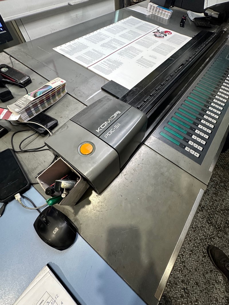 8 color Used Komori Lithrone LS 840P+CX LED UV (Hybrid) year 2006 ...