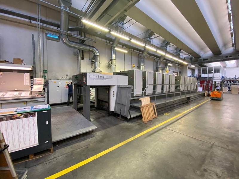 10 color Used Komori Lithrone GL 1040P H-UV year 2012 | PressCity