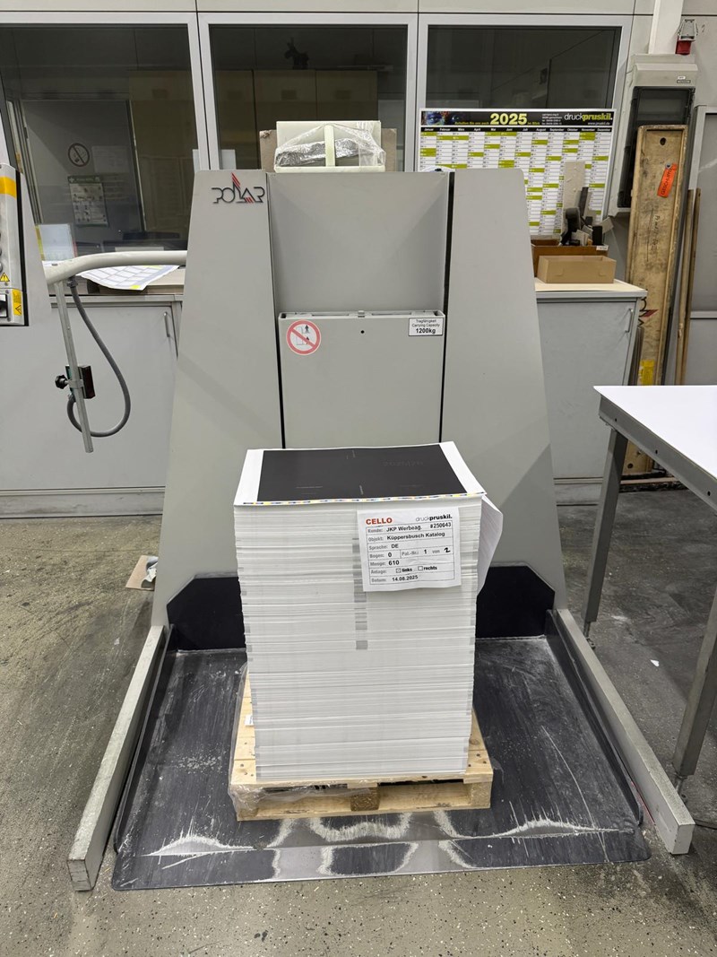 Used Polar N 137 AT PACE HD FlowLine year 2018 | PressCity