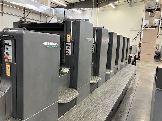 6 color Used Heidelberg CD 102 -6+LX year 1998 | PressCity