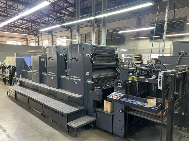 2 color Used Heidelberg CD 102 2 L year 1993 | PressCity
