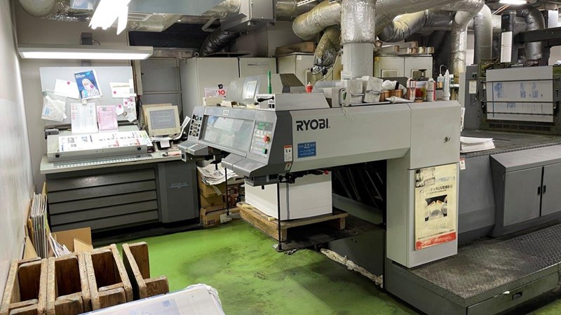 8 color Used Ryobi 750 year 2006 with UV | PressCity