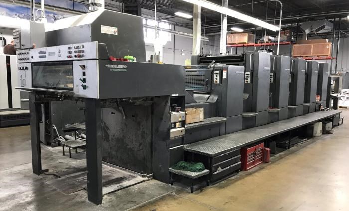 5 color Used Heidelberg Speedmaster CD 102 5+L year 1995 | PressCity