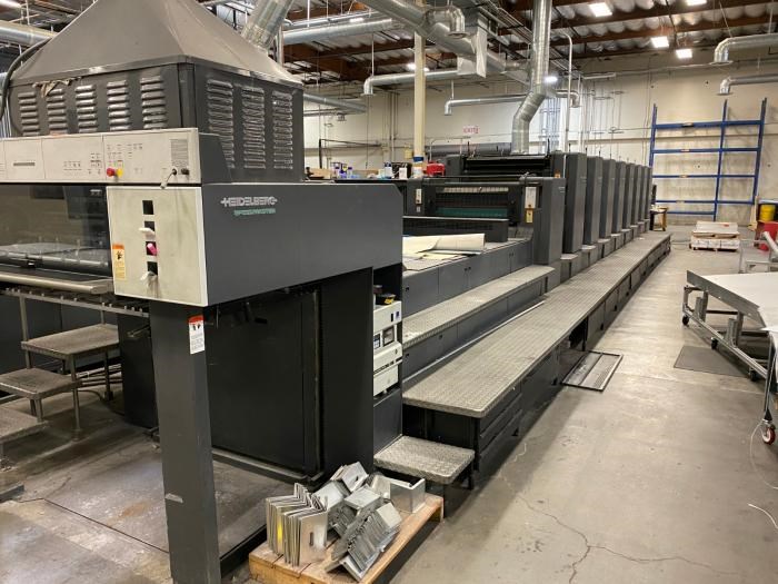 8 color Used Heidelberg Speedmaster CD 102 8+LX year 1999 | PressCity