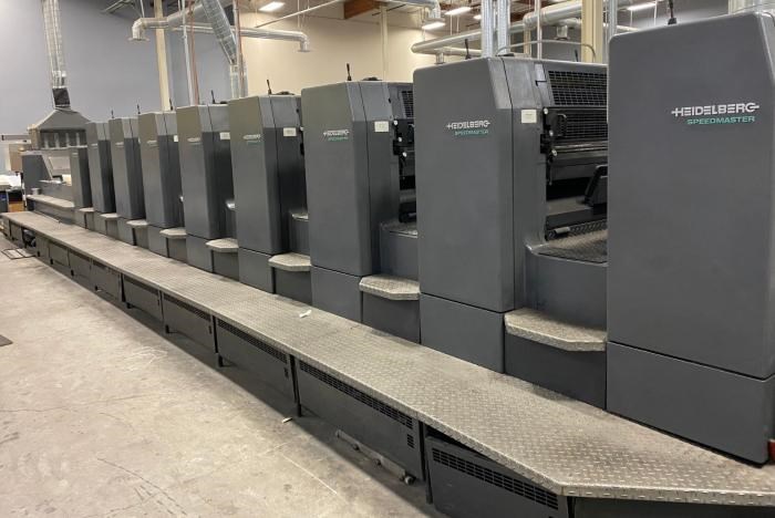 8 color Used Heidelberg Speedmaster CD 102 8+LX year 1999 | PressCity