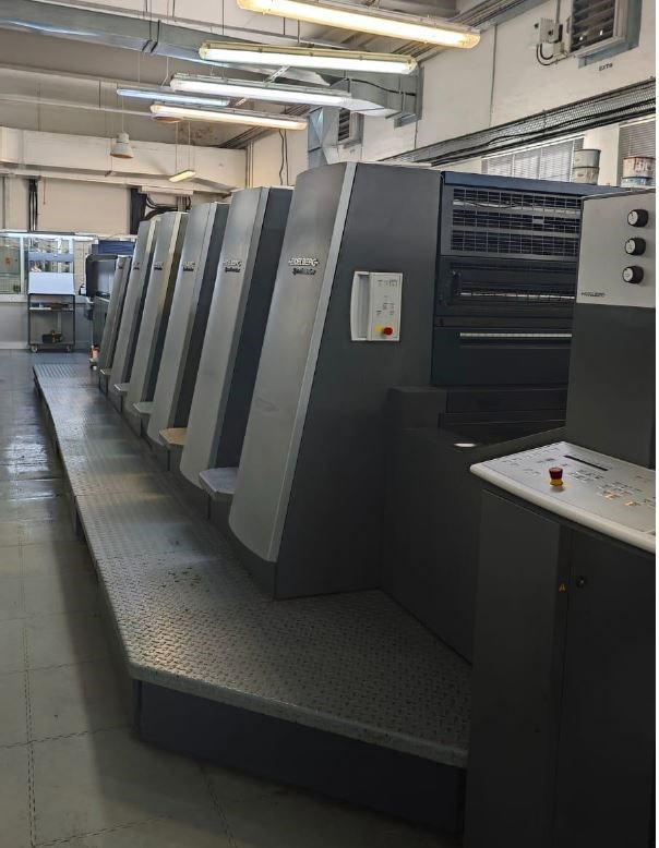 5 color Used Heidelberg Speedmaster CD 74 5+LX (F) year 2004 | PressCity