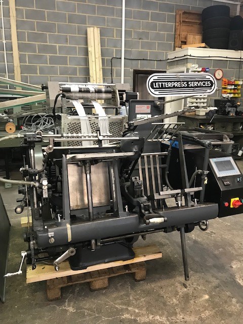 Used Heidelberg GT Platen Foil Conversion year 1954 | PressCity