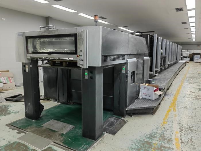 12 color Used Heidelberg Speedmaster SM 102 12P year 2005 | PressCity