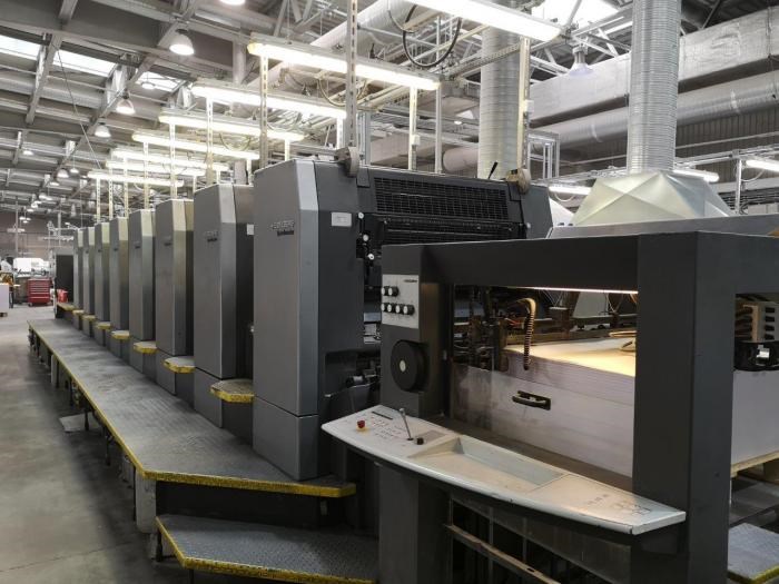 8 color Used Heidelberg Speedmaster SM 102 8P S year 2003 | PressCity