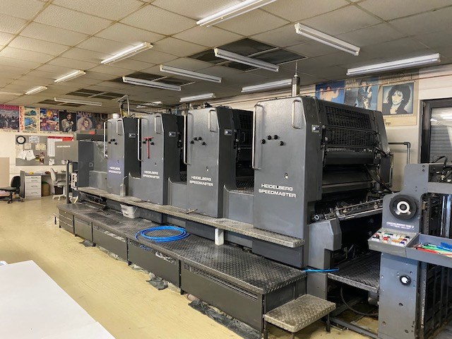 4 color Used Heidelberg Speedmaster 102 V year 1989 | PressCity