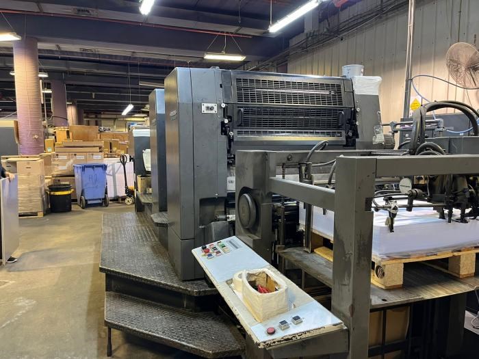 2 color Used Heidelberg Speedmaster SM 102 2P year 1998 | PressCity