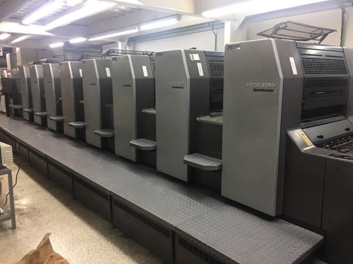 8 color Used Heidelberg Speedmaster SM 74 8P year 2000 | PressCity