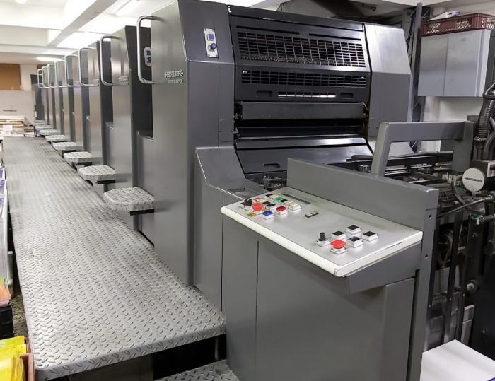 8 color Used Heidelberg Speedmaster SM 74 8P year 1999 | PressCity