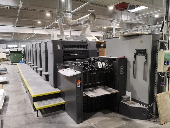 8 color Used Heidelberg Speedmaster SM 74 8P year 2005 | PressCity