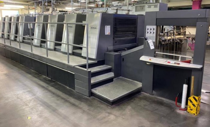 8 color Used Heidelberg Speedmaster XL 105 8P year 2011 | PressCity