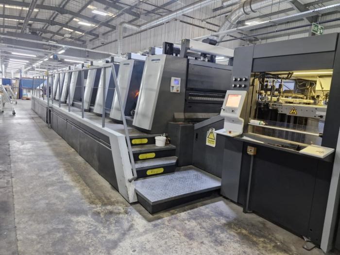 8 color Used Heidelberg Speedmaster XL 106 8P year 2017 | PressCity