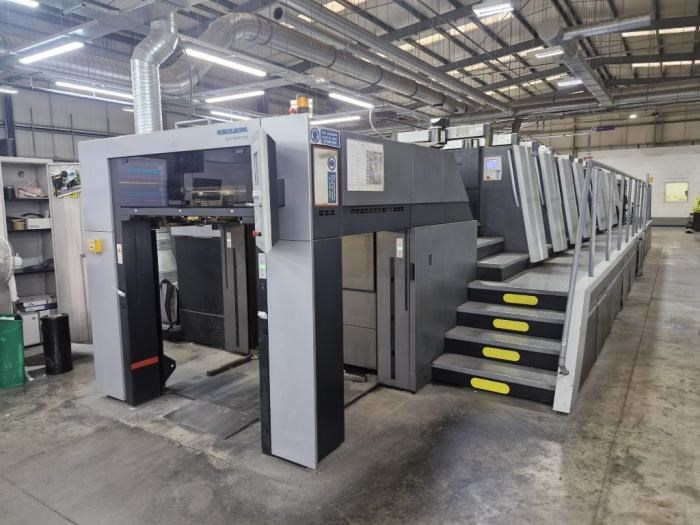 8 color Used Heidelberg Speedmaster XL 106 8P year 2017 | PressCity
