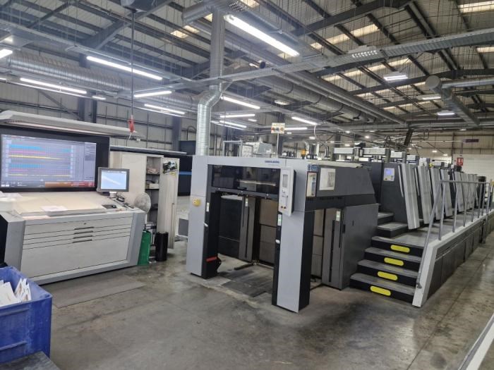 8 color Used Heidelberg Speedmaster XL 106 8P year 2017 | PressCity