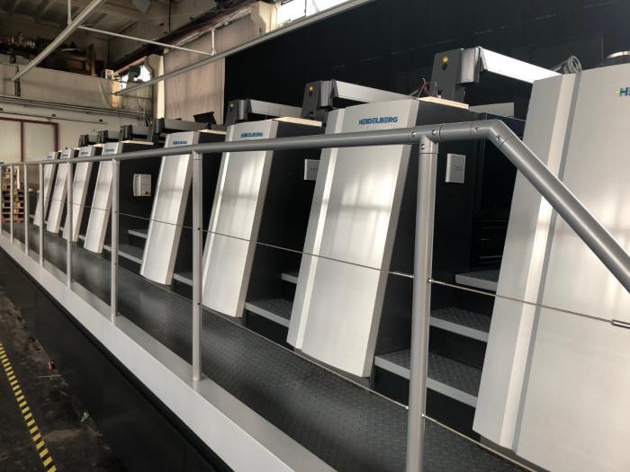 8 color Used Heidelberg Speedmaster XL 106 8P year 2017 | PressCity