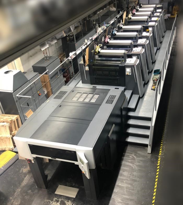 8 color Used Heidelberg Speedmaster XL 106 8P year 2017 | PressCity