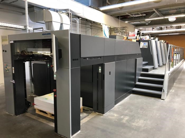 5 color Used Heidelberg Speedmaster XL 106 5P+LX year 2018 | PressCity
