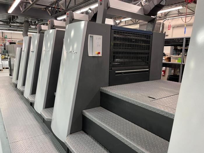 8 color Used Heidelberg Speedmaster XL 75 8P+LX (F) year 2008 | PressCity