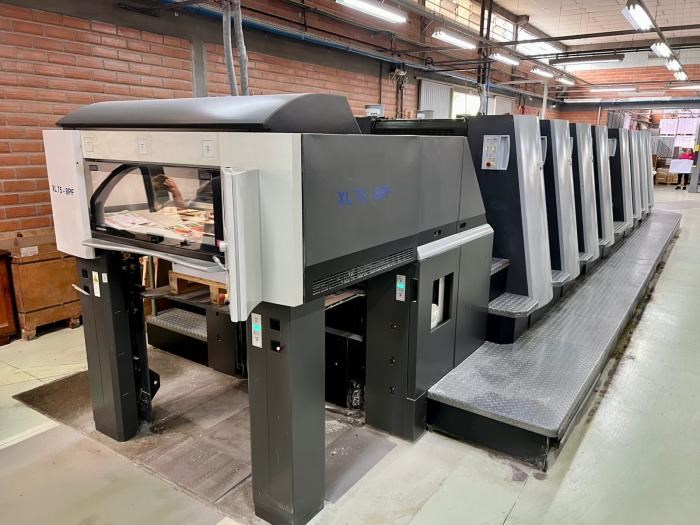 8 color Used Heidelberg Speedmaster XL 75 8P (F) year 2008 | PressCity