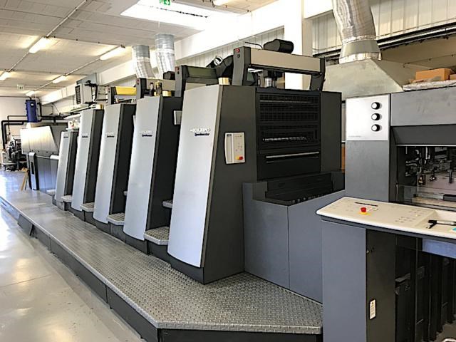 4 color Used Heidelberg Speedmaster XL 75 4+LX year 2008 | PressCity