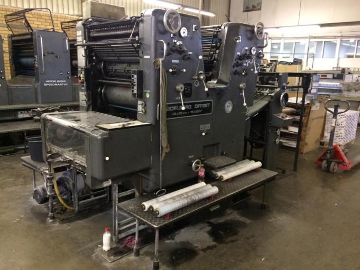 2 color Used Heidelberg SORKZ year 1980 | PressCity
