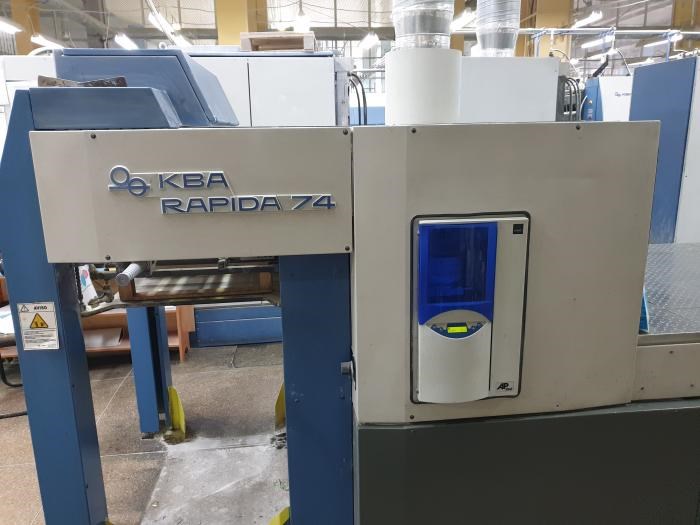 6 color Used KBA Rapida RA74 6+L ALV year 2003 | PressCity