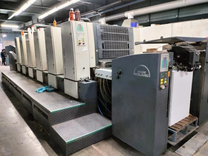 5 color Used MAN Roland R505+LV year 2003 | PressCity