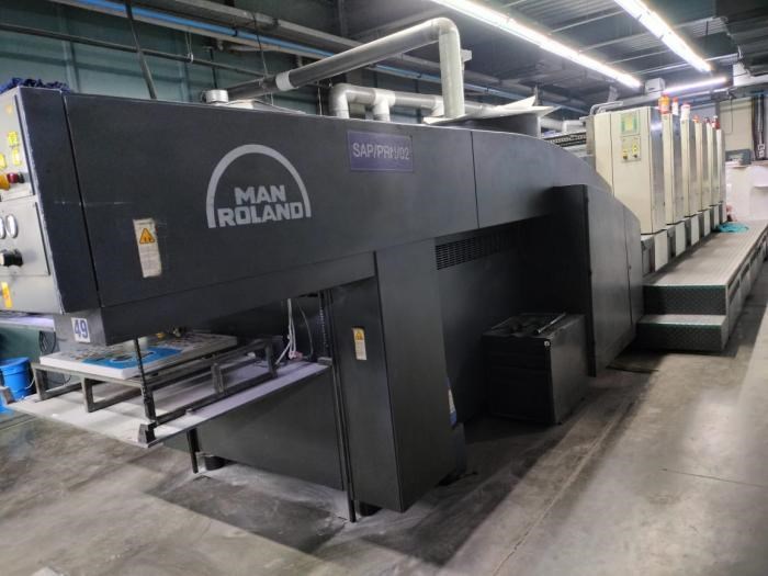 5 color Used MAN Roland R505+LV year 2003 | PressCity