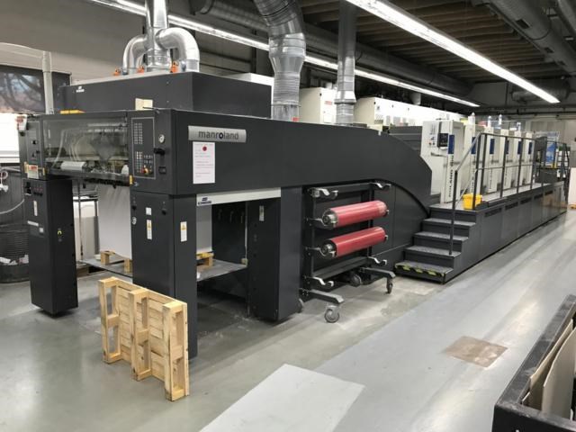 5 color Used MAN Roland R705+LV DirectDrive year 2010 | PressCity