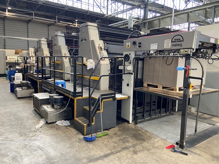 6 color Used MAN Roland R806 7+LE year 1995 | PressCity