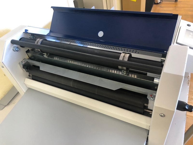 Used Cyklos GPM 450 SA semi automatic creasing machine year 2018 ...