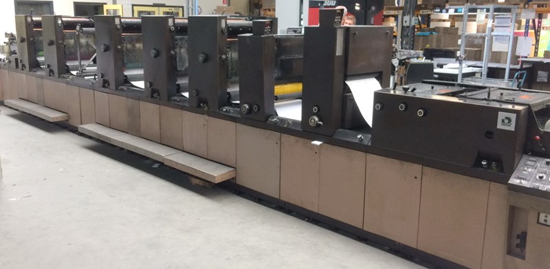Used Didde Glaser DG-24 - 5 color offset webprinting year 1991 | PressCity