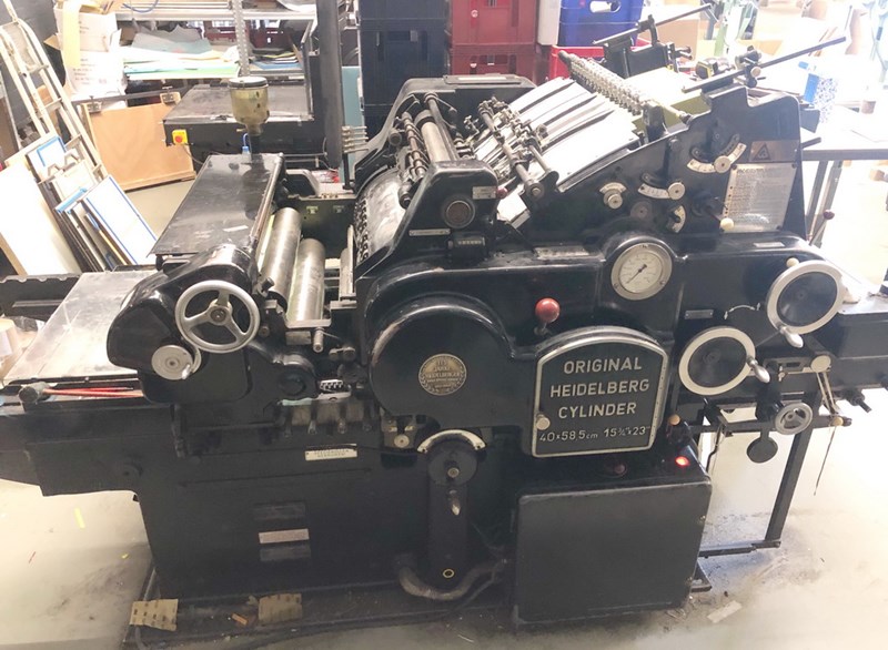 Used Heidelberg KSB Cylinder press year 1967 | PressCity