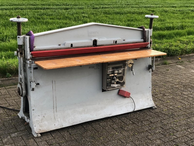 Used Krause Creasing machine | PressCity