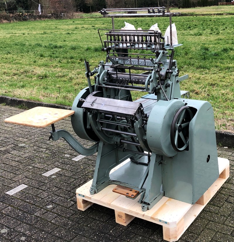 Used Müller Martini FK-II book sewing machine year 1960 | PressCity