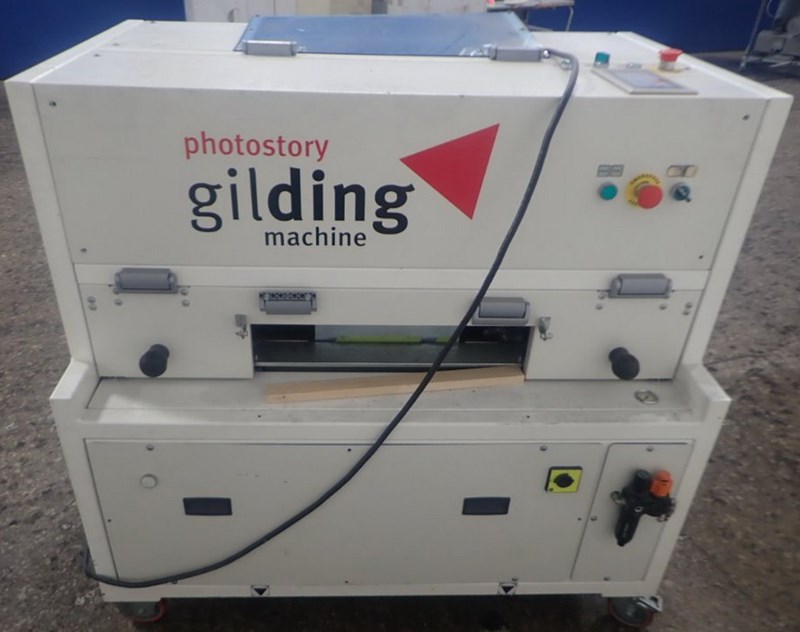 1 color Used Photostory Gilding edge gilding machine for books year ...